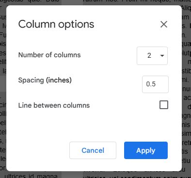 How To Make Columns In Google Docs Sheets For Marketers