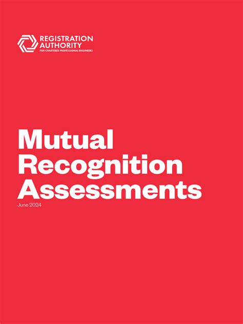 30 Mutual Recognition Assessments Applicant Guidance Pdf