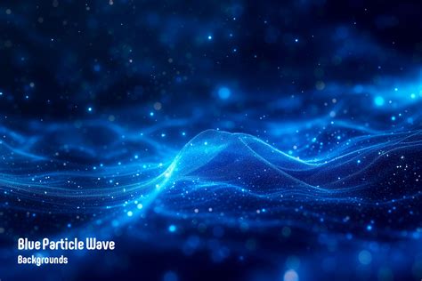 بک گراند موج ذرات آبی روشن کد محصول 151088