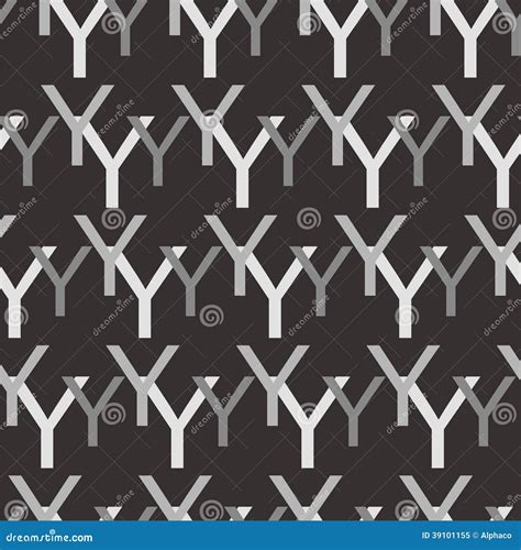 Letter Pattern Stock Vector Illustration Of Pattern 39101155