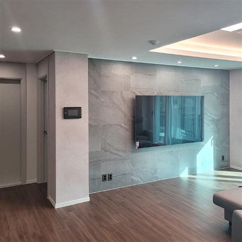 가족의 소통을 위한 대면형 주방 32평 인테리어 Lx Z In