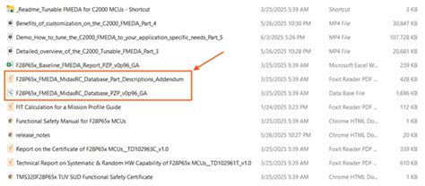 Tms320f28p659sh Q1 Fmeda Information C2000 Microcontrollers Forum