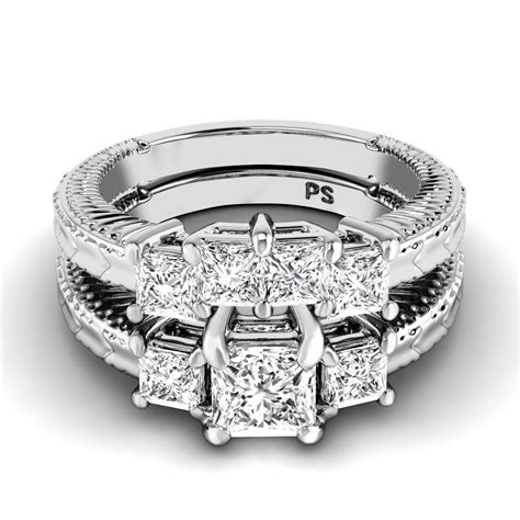 160 275 Ct Princess Cut Natural Diamonds In 14kt 18kt And Platinum
