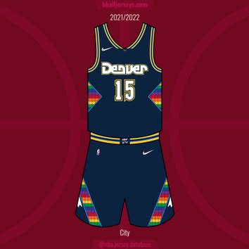 Denver Nuggets Basketball Jersey Db