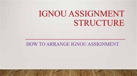 How To Prepare An IGNOU Assignment LitraDude