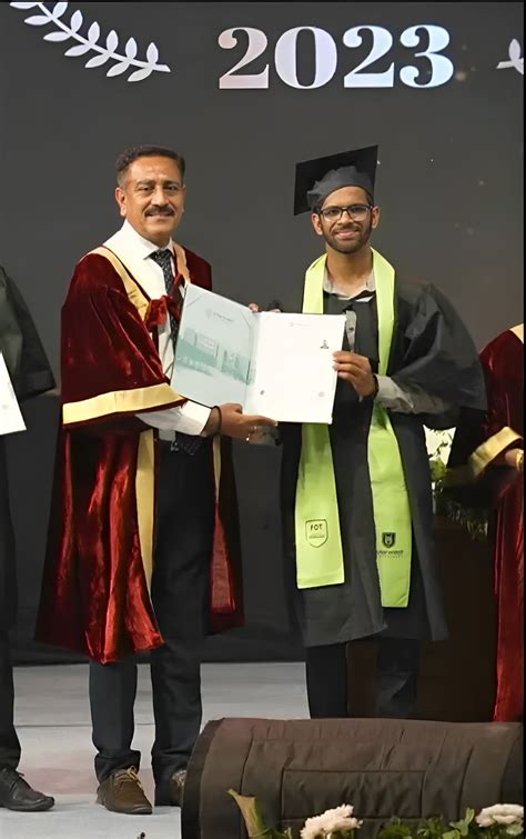 Mukund Kapadia On Linkedin Convocation2023 Marwadiuniversity