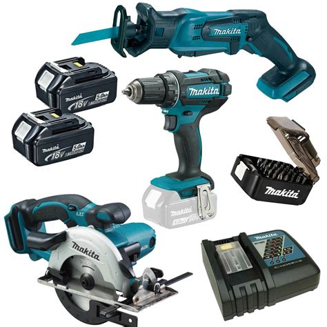 MAKITA DDF482 SET mit Bitset – 18V Akku-Bohrschrauber für Profis ...