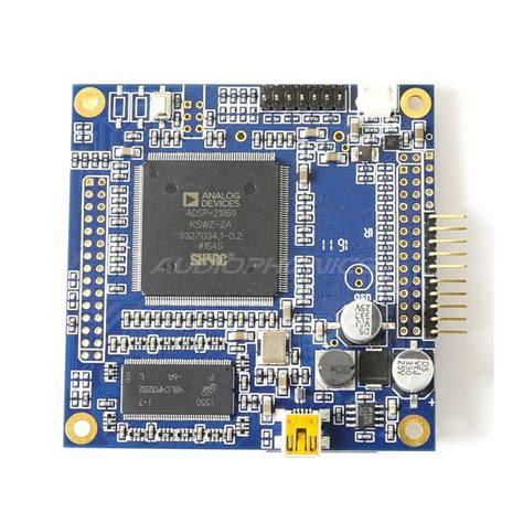 MiniDSP MiniSHARC DSP Kit Processor Audio 24 96bit 4x8 Channel Angled Pin Audiophonics