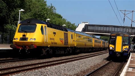 Network Rail Class 43 New Measurement Train Thrashes Passed Bedford
