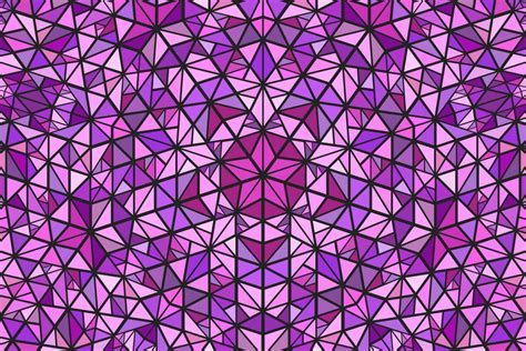 Geometrical Circular Tile Pattern Mosaic Background Hypnotic Colorful Psychedelic Abstract