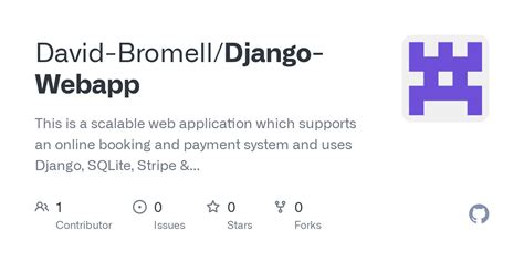 github david bromell django webapp this is a scalable web