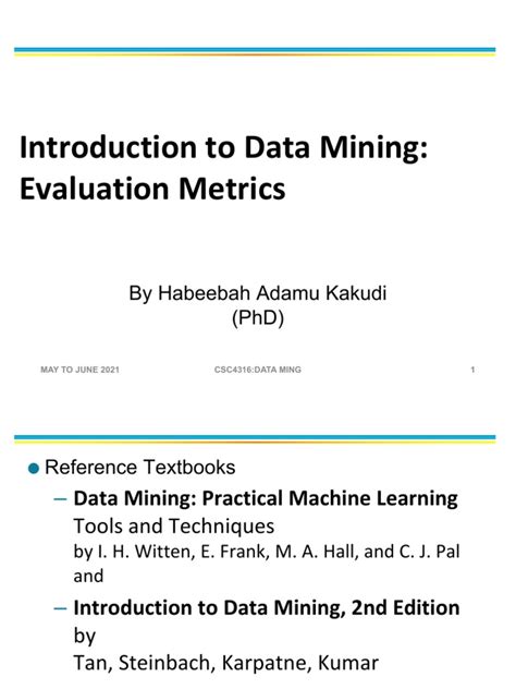 Csc4316 9 Pdf Cross Validation Statistics Receiver Operating Characteristic