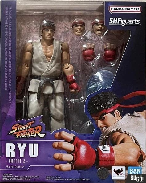 Bandai Spirits Street Fighter 6 Shfiguarts Ryu Outfit 2 Ver Action