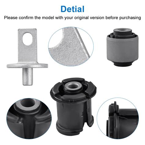 Rear Trailing Arm Bushing Kit Rear Axle Control Arm Bushing Kit For