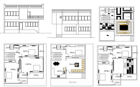 Access Metallic Gate And Fence Structure And Installation Cad Drawing Details Dwg File