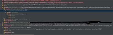 Bug WebSocket Subscriptions Seem To Ignore Variables Issue Netflix Dgs Framework GitHub