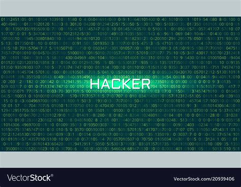 abstract technology background binary computer vector image