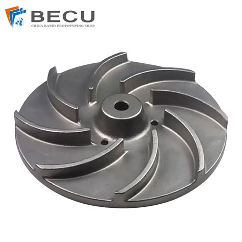 Precision Cnc Machining Inconel 718 Cast Impeller Be