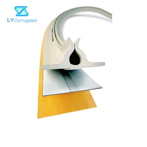 0 4 1 0mm Plastic Adhesive Creasing Matrix For Packaging Industry