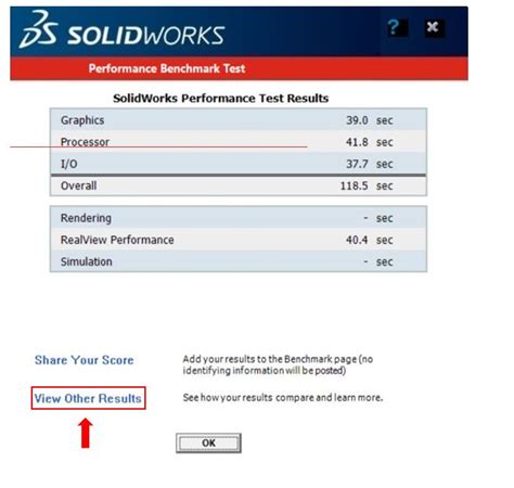 Solidworks Performance Test Guide