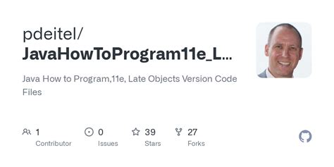 Github Pdeiteljavahowtoprogram11elateobjects Java How To Program