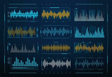 Sound Waves Frequency Audio Music Voice Equalizer 23487076 Vector Art At Vecteezy