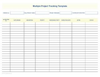 Free Project Tracker Templates For Excel Google Sheets