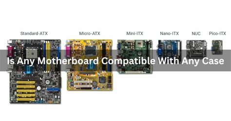 Is Any Motherboard Compatible With Any Case Complete Guide