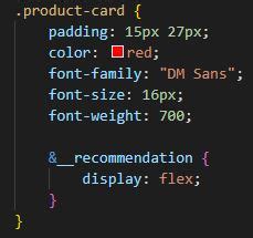 Visual Studio Code VSCode Doesn T Highlight Nested Classes Properly When Using Parent Selector