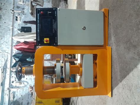 Color Coated 50 60 Hz Automatic Compression Testing Machine For Industrial Packaging Type