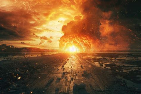 A Massive Explosion Occurs In The Atmosphere Sending Shockwaves And
