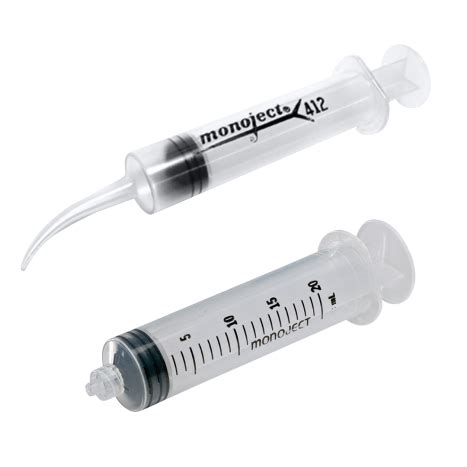 12 Ml Curved Tip Syringes By Monoject Vitality Medical
