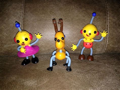 Applause Rolie Polie Olie Zowie And Spot Bendable 6 Figures 1969906088