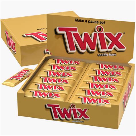 3d Box Twix Model Turbosquid 1689257