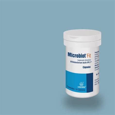 Microbiot Fit Probiótico 180mg 30 Cápsulas Bifidobacterium Lactoba
