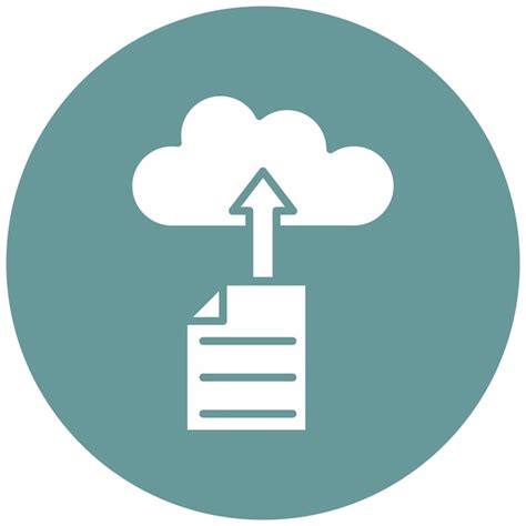 premium vector vector design upload file on cloud icon style