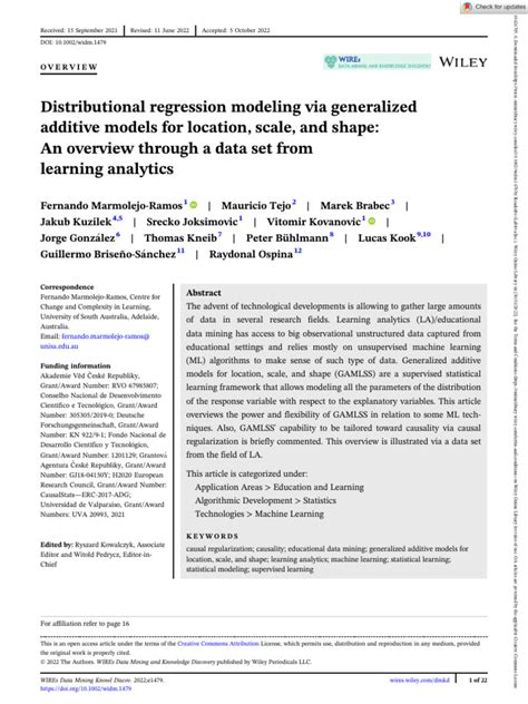 Distributional Regression Modeling Via Generalized Additive Models For