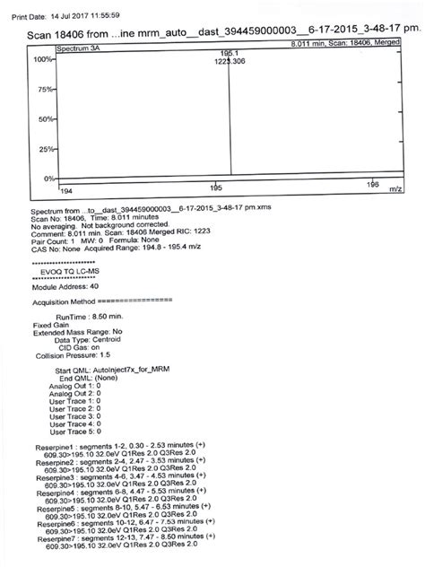 Signal To Noise In Sensitivity Of Lcmsms Pdf
