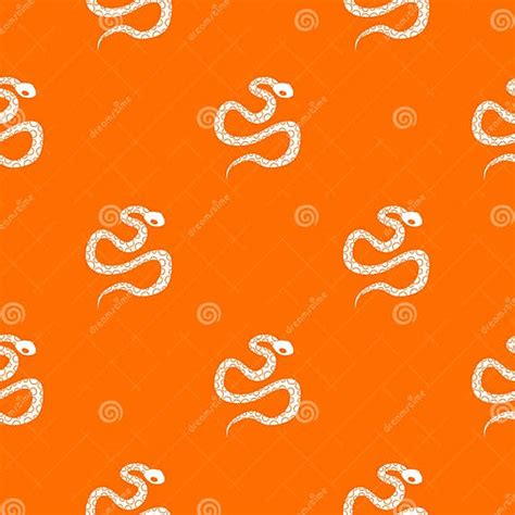 Modelo De La Serpiente De Python Inconsútil Ilustración Del Vector
