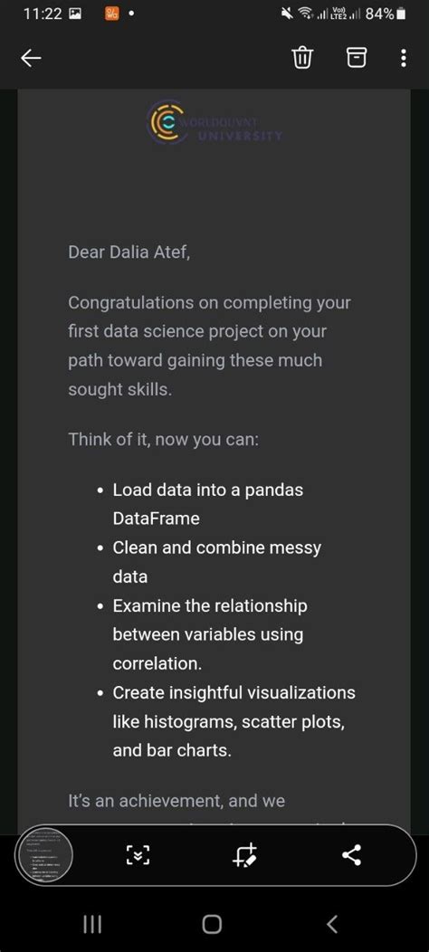 Dalia Atef On Linkedin Worldquant University Datacleaning Dataanalysis Datavisualization