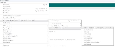Compilation Error With Wslv3 Arduino Ide V201 Lora Node Heltec Automation Technical