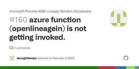 Azure Function Openlineagein Is Not Getting Invoked · Issue 160