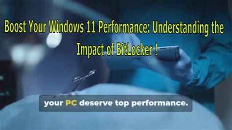 Windows 11 Vs Windows 10 Bitlocker Performance Impact Test Youtube