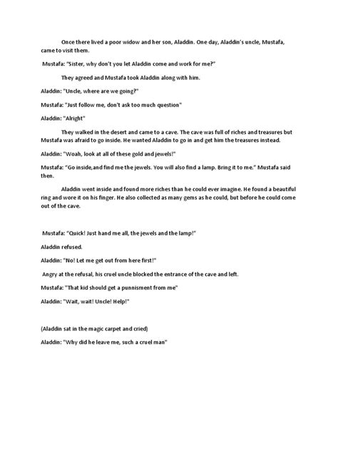 Aladdin Script Ecc Pdf