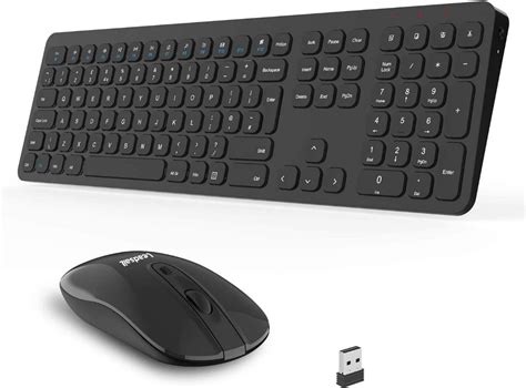Leadsail Wireless Keyboard And Mouse Set Wireless Usb Mouse And Full