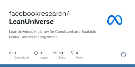 GitHub Facebookresearch LeanUniverse LeanUniverse A Library For Consistent And Scalable