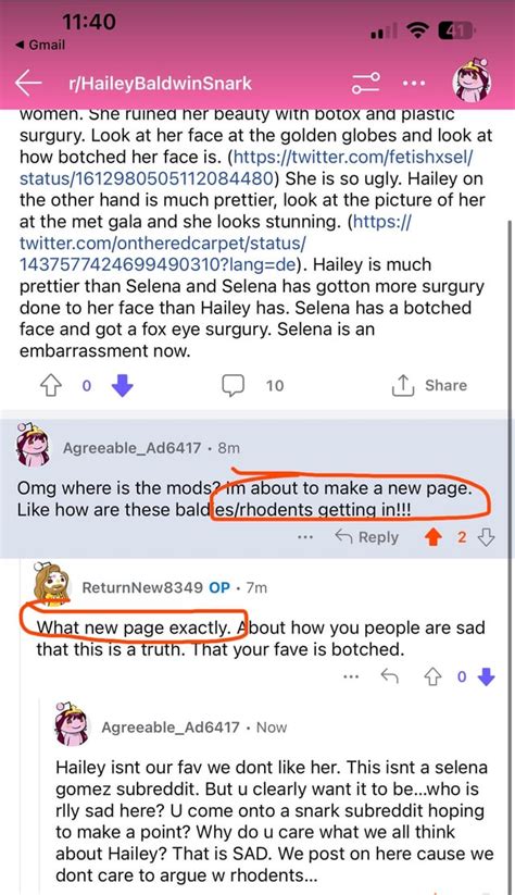 Lmaooo “what Page Exactly” Bro Wants An Invite 😂😂😂 R Haileybaldwinsnark