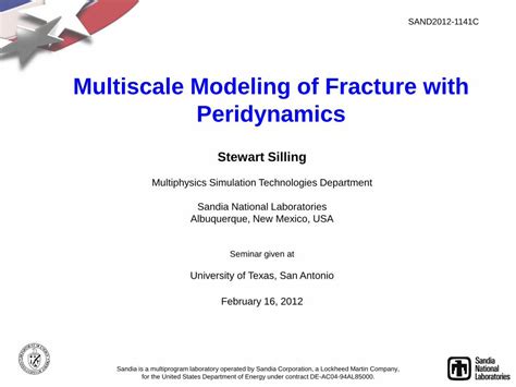 Pdf Multiscale Modeling Fracture Peridynamics Dokumentips