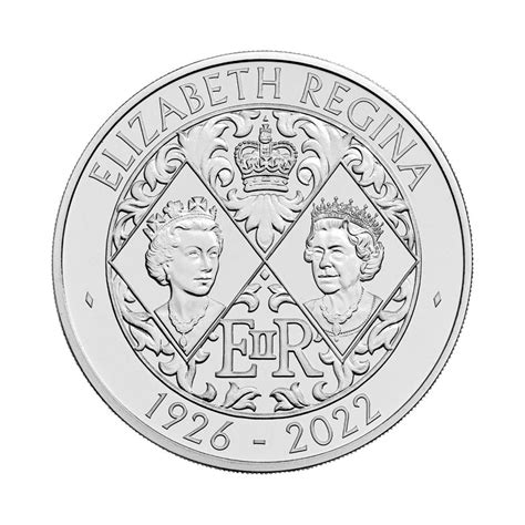 2022 5 Pound 28 28g Cuni Her Majesty Queen Elizabeth Ii Memorial Bu