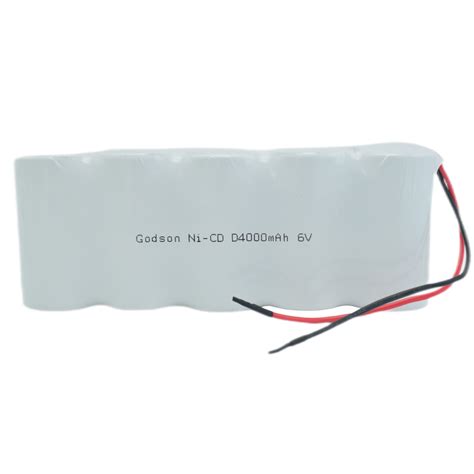 4 0Ah Emergency Exit Light Batteries Rechargeable 6 0V High Temperature